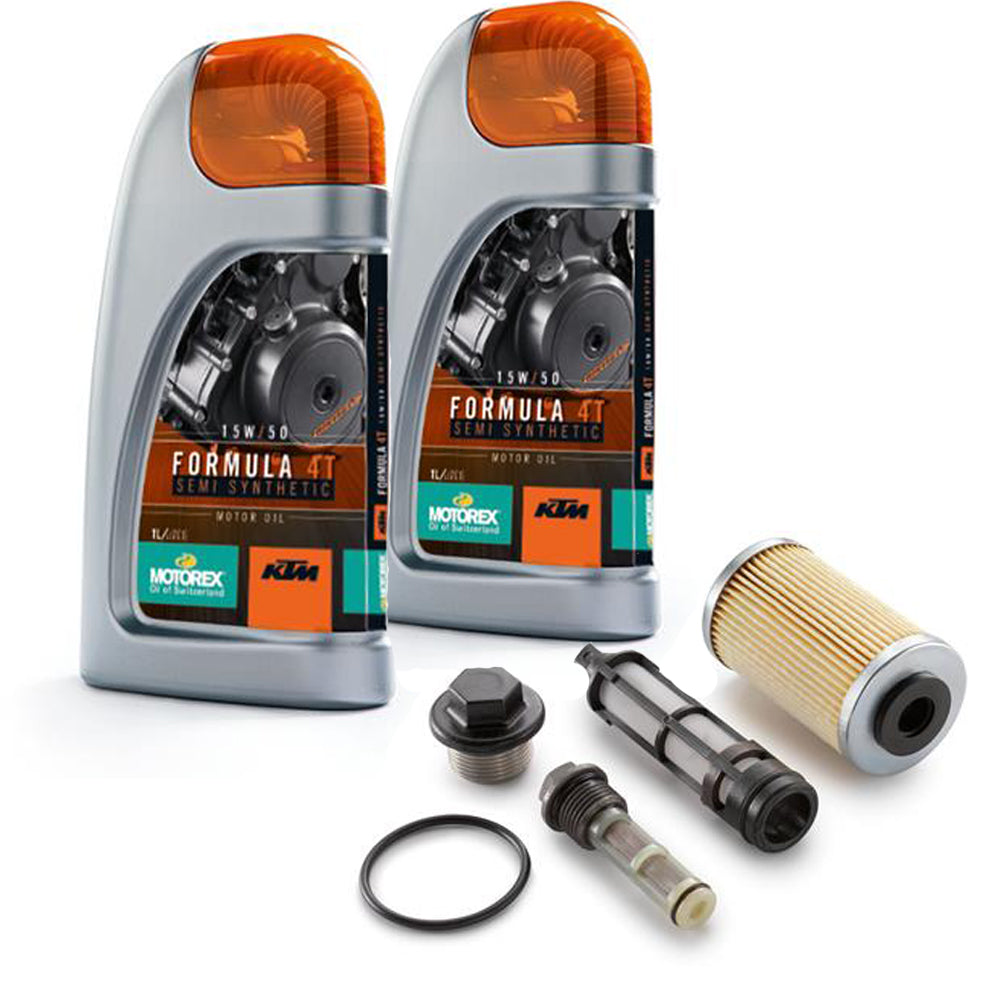 GENUINE KTM OIL CHANGE SERVICE KITS – POWERPARTSKTM.COM